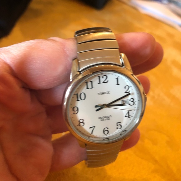 Timex | Accessories | Silver Timex Indiglo Wr 3m Watch | Poshmark